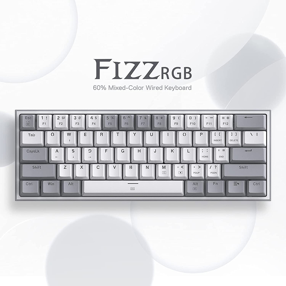 Teclado Gamer Mecánico Redragon Fizz Pro K616-RGB 60% Wireless ...
